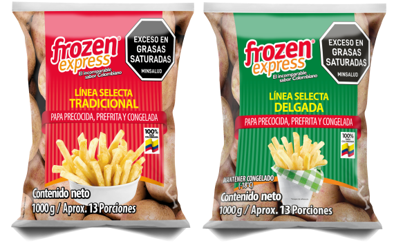 Frozen – Productos 100% producción colombiana