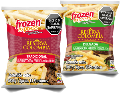 Frozen – Productos 100% producción colombiana